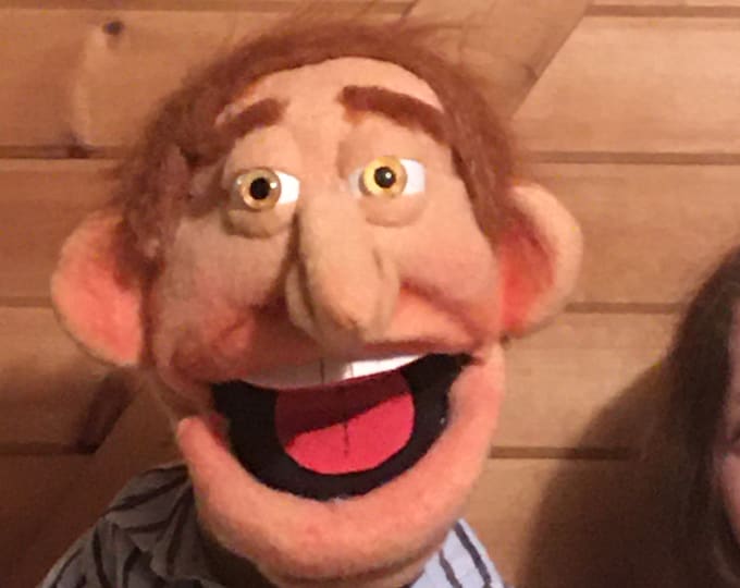 Professional Ventriloquist Soft Figure, Full Body Puppet. Covered With ...