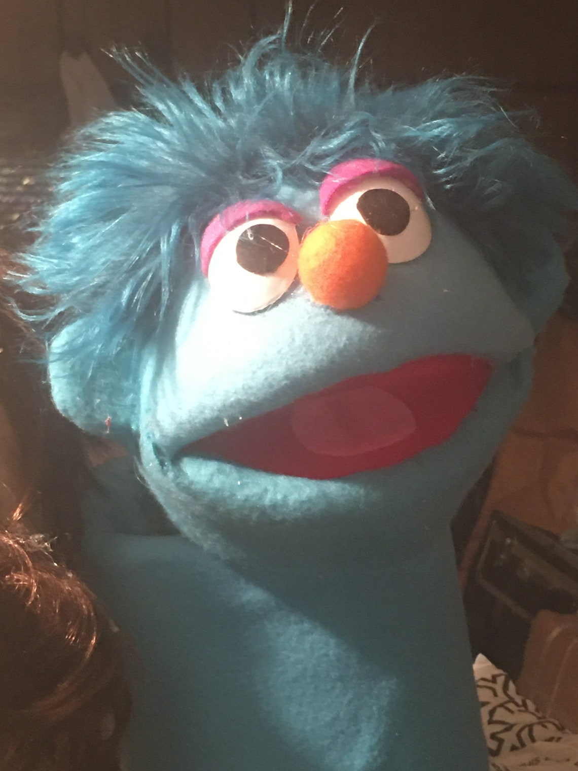 Custom Made Puppet/ Muppet Fleece / Foam Head and Body / - Etsy