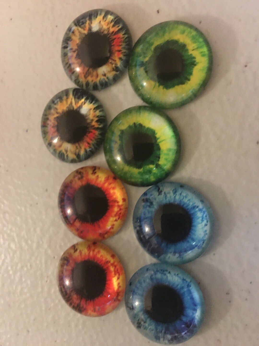 7/8 Glass Puppet or Doll Eyes. 4 Pairs Assorted Ships - Etsy