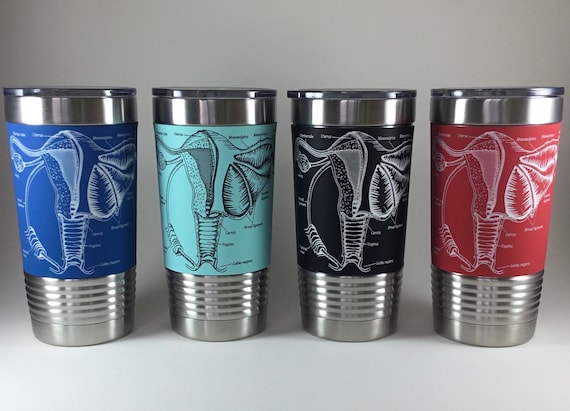 Uterus Anatomy Tumbler OBGYN Gift Midwife Gift - Etsy