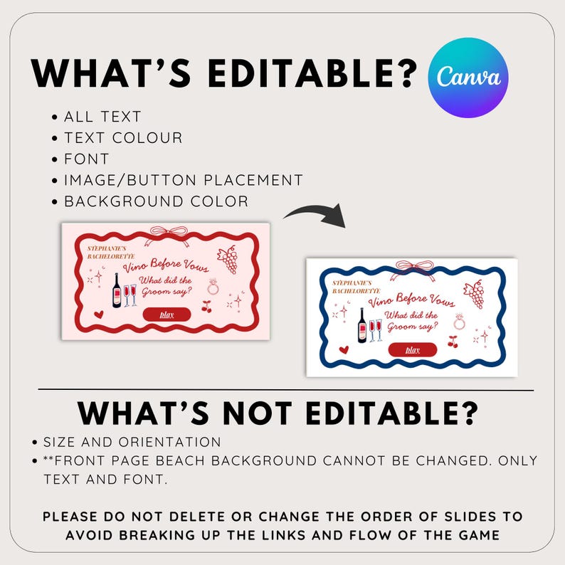 Vino Before Vows Bachelorette Party What Did the Groom Say Bachelorette ...