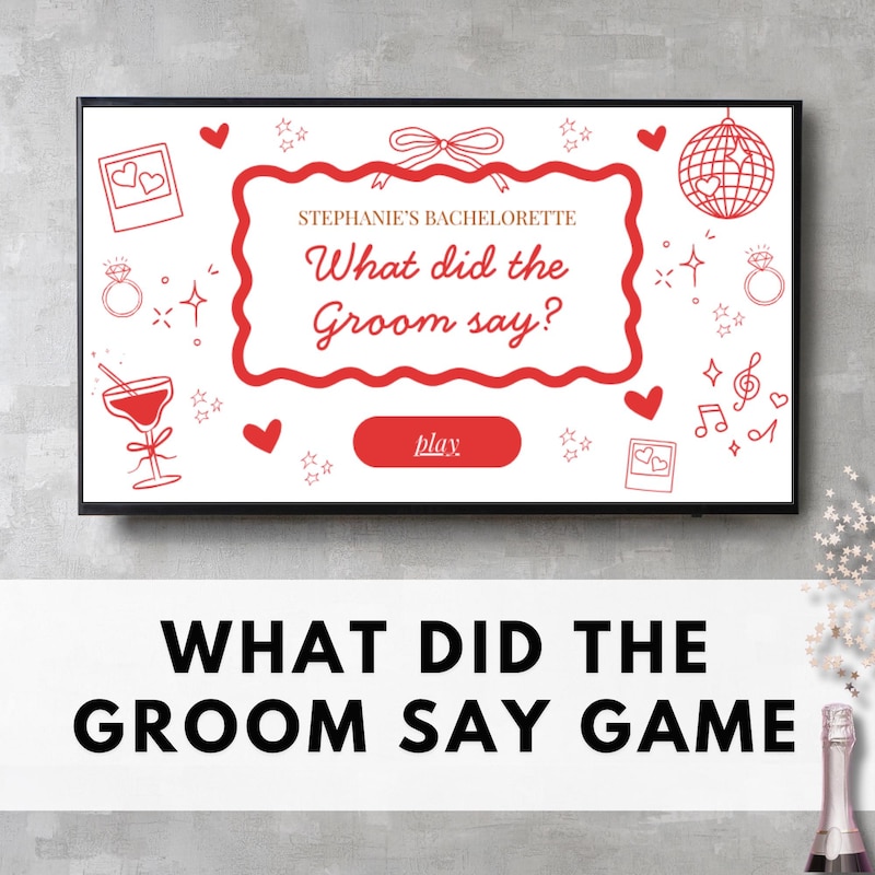 Video Bachelorette Games - Etsy UK