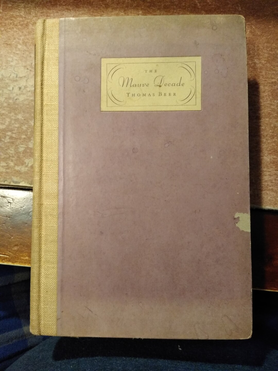 The Mauve Decade by Thomas Beer ~ 1926 Hardcover ~ 4th Printing - Etsy