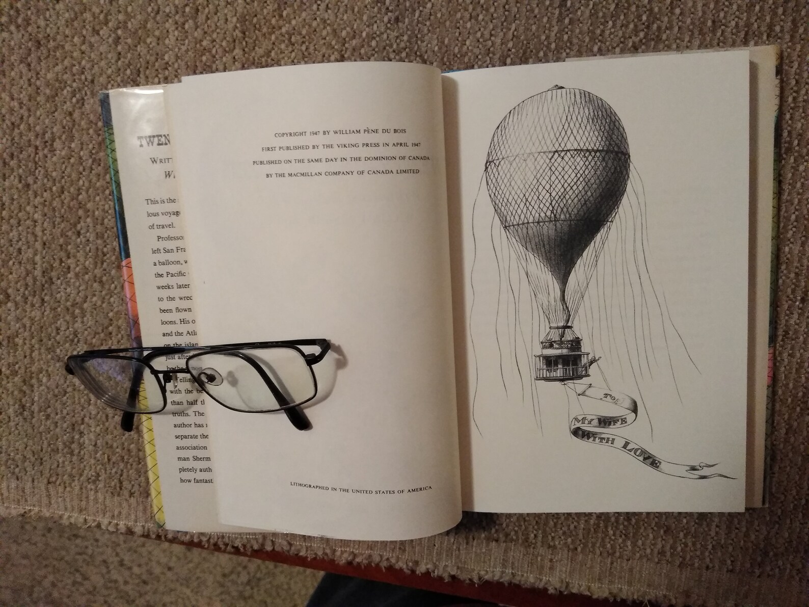 The Twenty-One Balloons by William Pène du Bois - pasaimagine