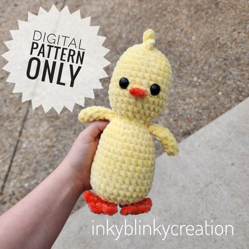 Dean the Duck Crochet Pattern *PATTERN ONLY* - Etsy UK
