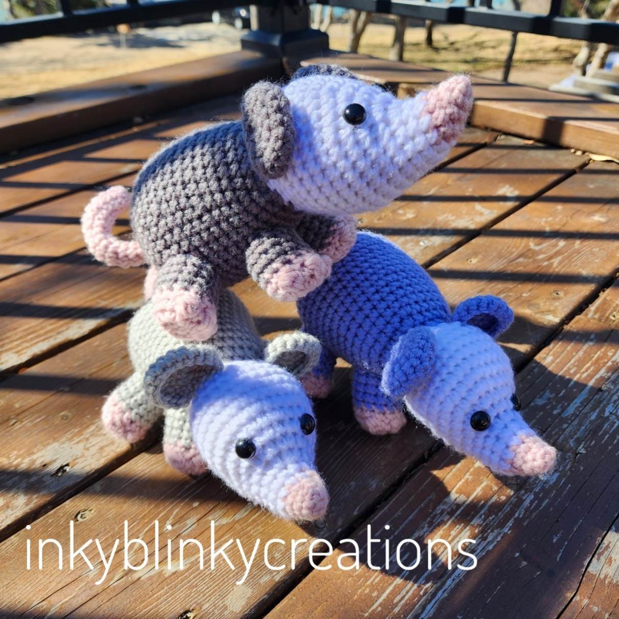 Pierce the Possum Crochet Pattern *PATTERN ONLY* - Etsy