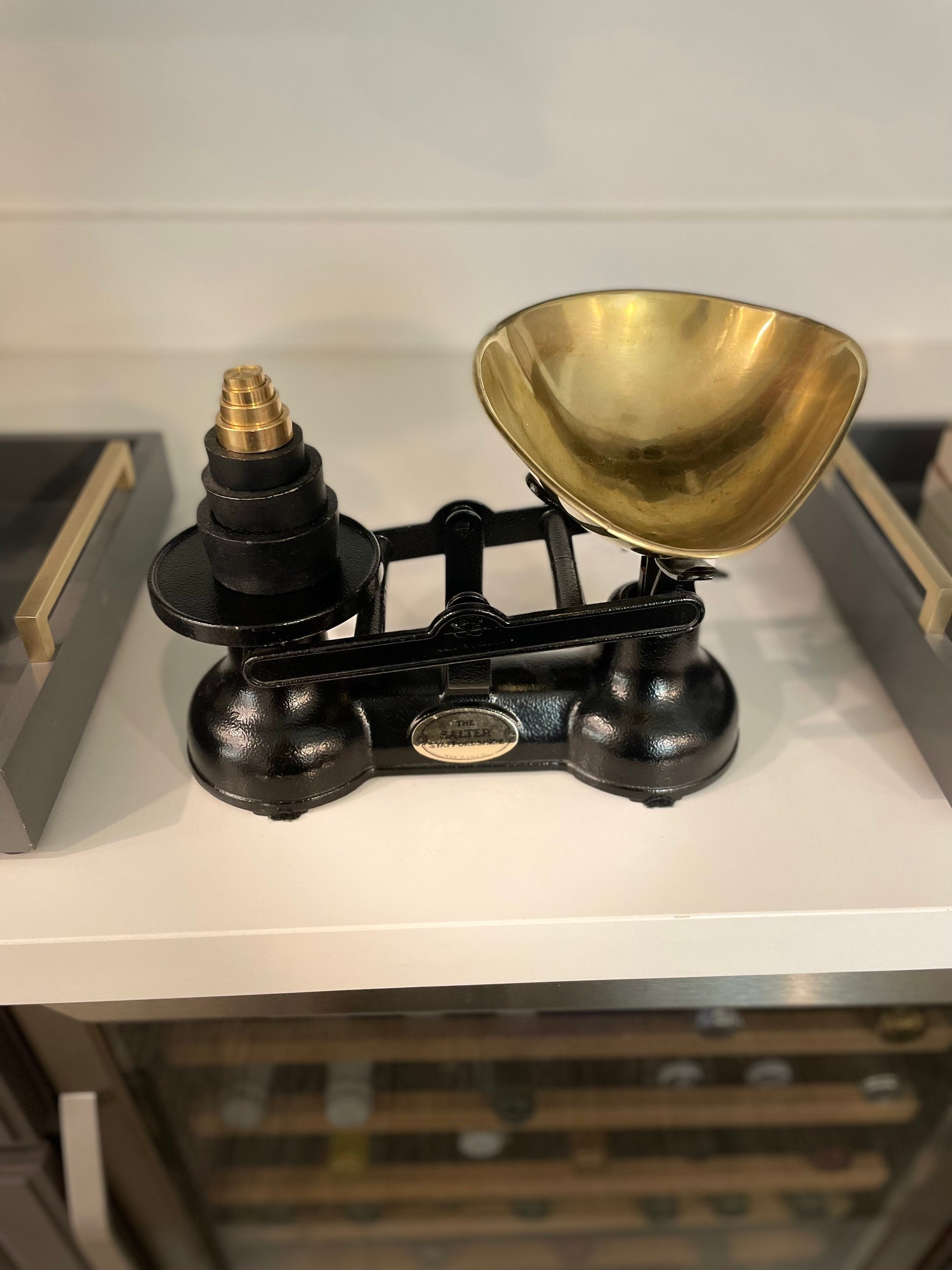 Vintage Retro Style Scale Salter Staffordshire English Scale - Etsy