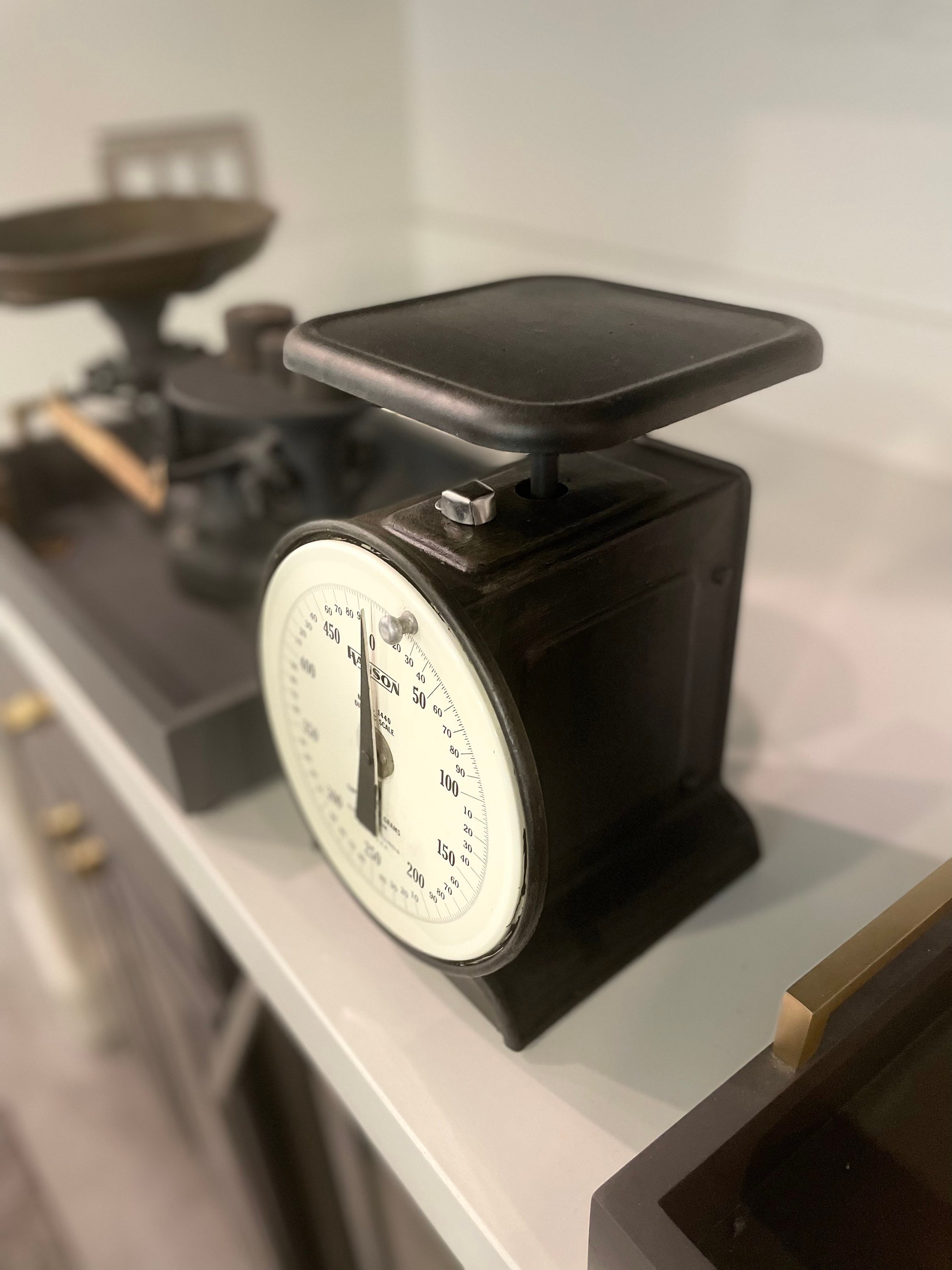 Antique Scale Vintage Scale Hanson Model 1440 1950s Black | Etsy