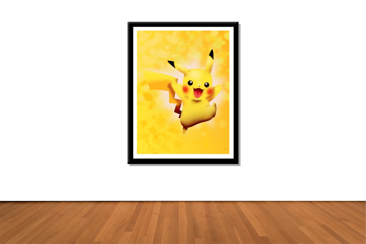 Pikachu Lightning Strike - Etsy