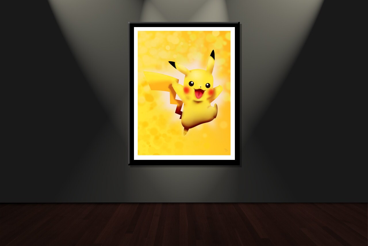 Pikachu Lightning Strike - Etsy