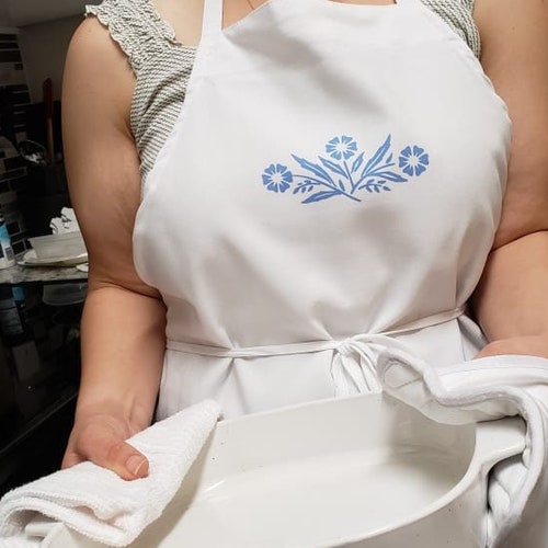 Corningware Corelle Blue Cornflower Pattern Inspired Cylinder - Etsy