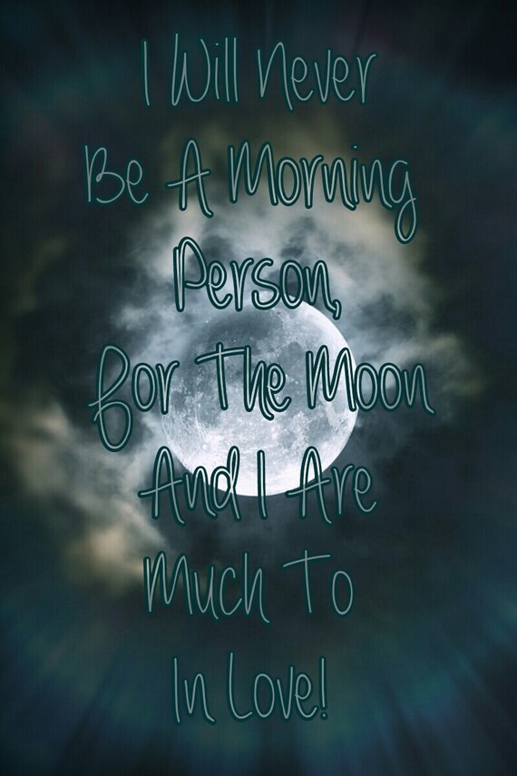 Morning Moon Quotes Christopher, Poindexter Moon Quote" Journal For