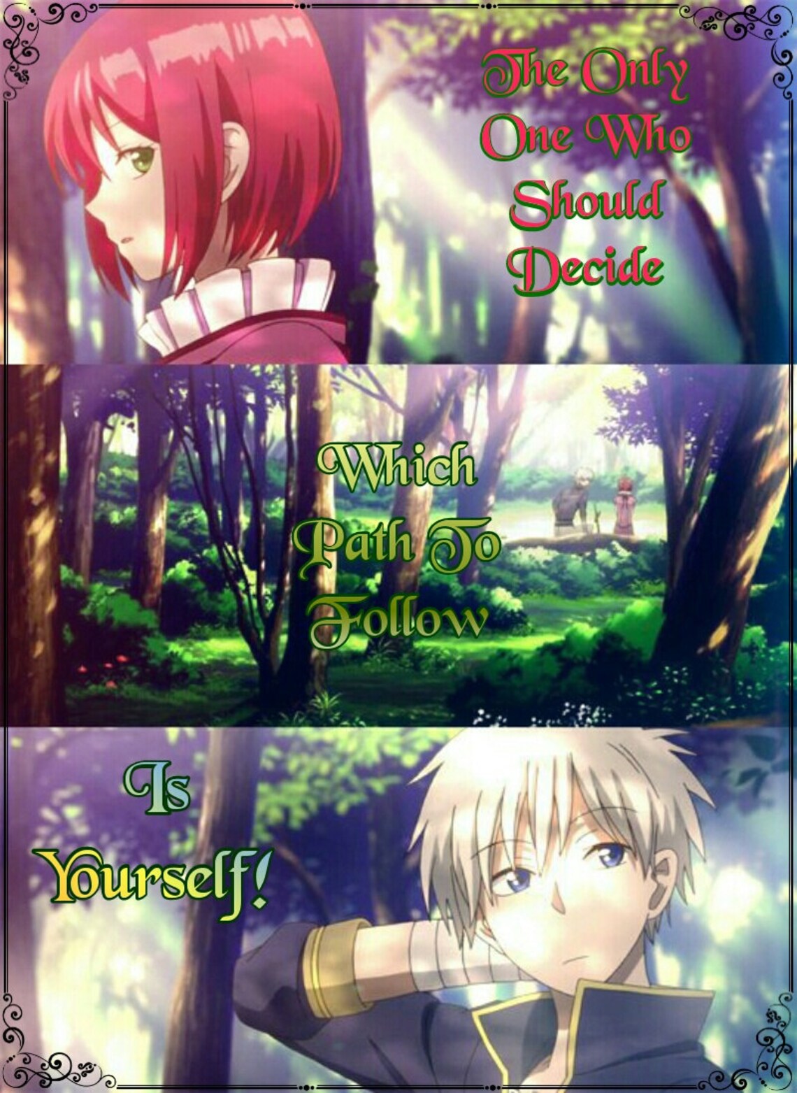 Snow White With Red Hair the Only One Who Should Decide Which Path to ...