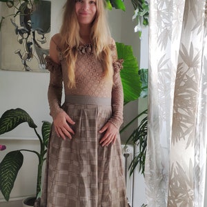 Gore Skirt With Ruffles Sewing Pattern With Video Tutorial Lessons ...