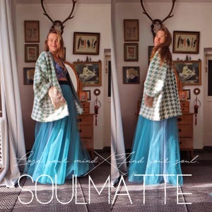 Short Kimono Robe Pattern Easy Robe Pattern, Beginner Kimono Sewing ...