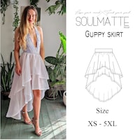 Chiffon Skirt - Etsy