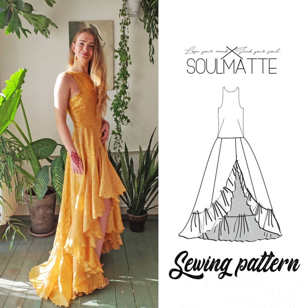 Long Flowy Dress - Etsy