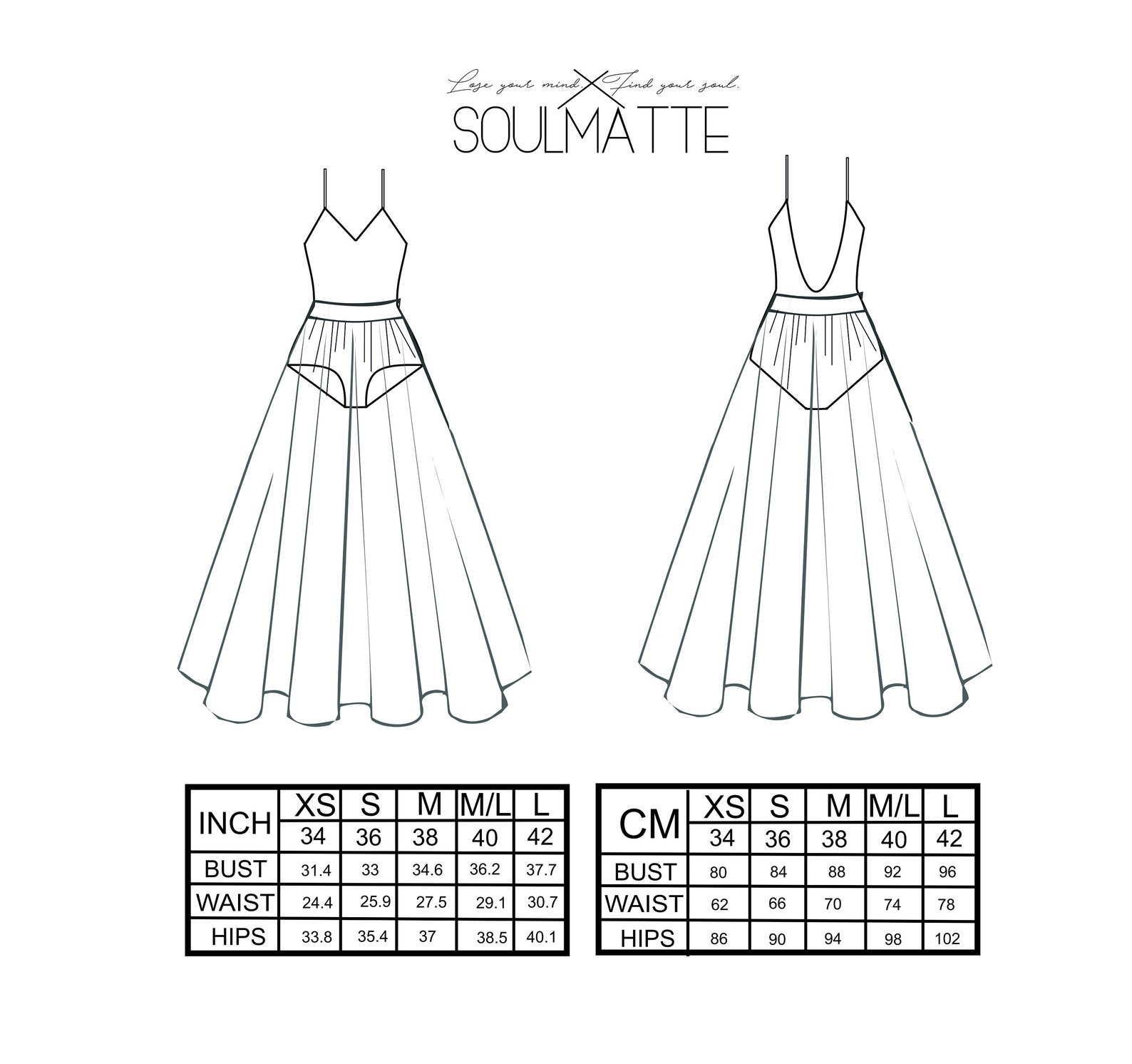 Easy Dress Sewing Pattern Instant Download Long Dress - Etsy