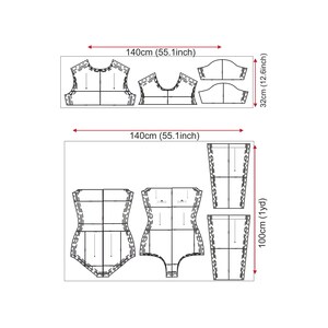 Leotard Pattern With Long Sleeves, PDF Instant Download, Dancer ...