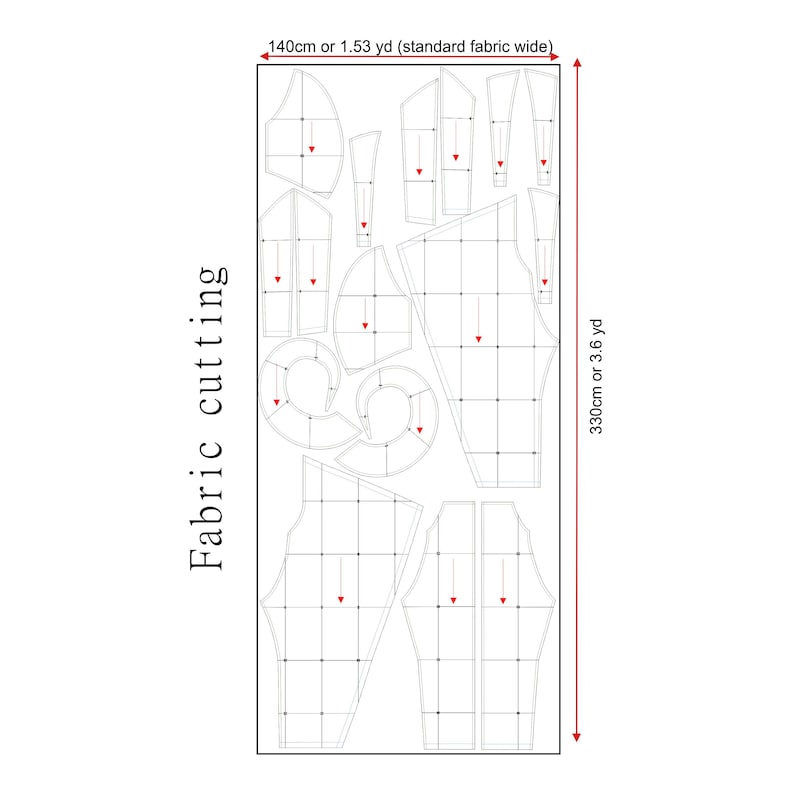 Oversized Overcoat Sewing Pattern: Wide Collar Costume Coat (PDF ...