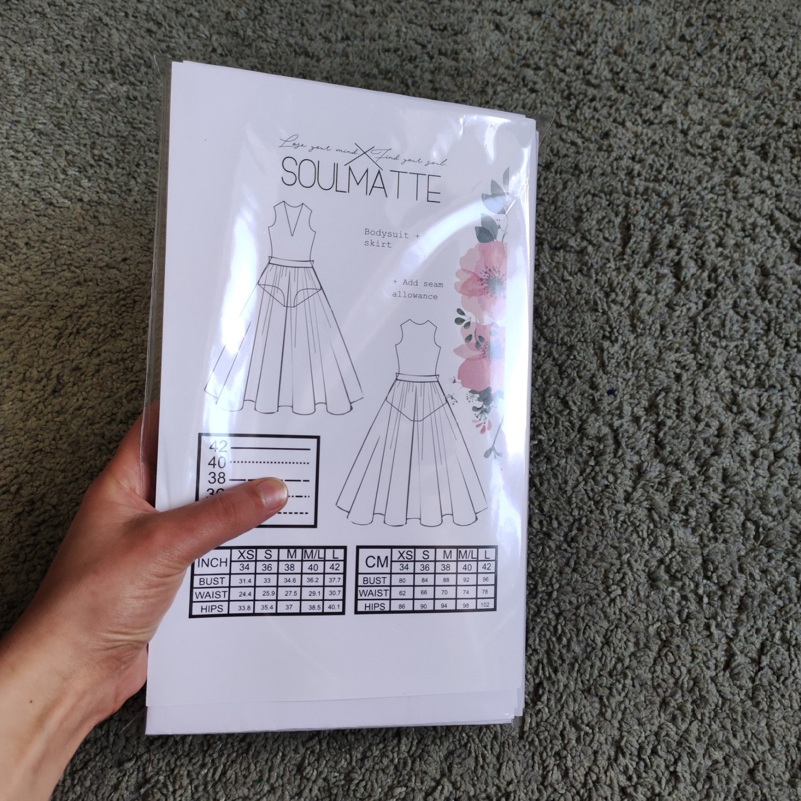 Paper Easy Dres Ssewing Pattern Long Dress Pattern Evening | Etsy