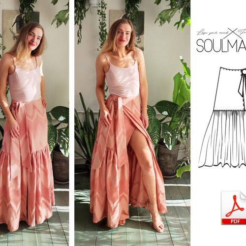 IThinksew Patterns And More PDF Skirt Printable Pattern