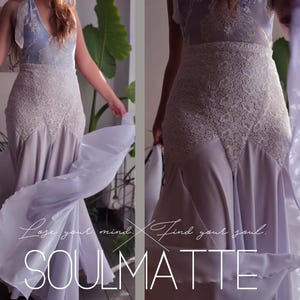 Mermaid Fishtail Skirt Sewing Pattern, Bodycon Gown (PDF Pattern) - Etsy
