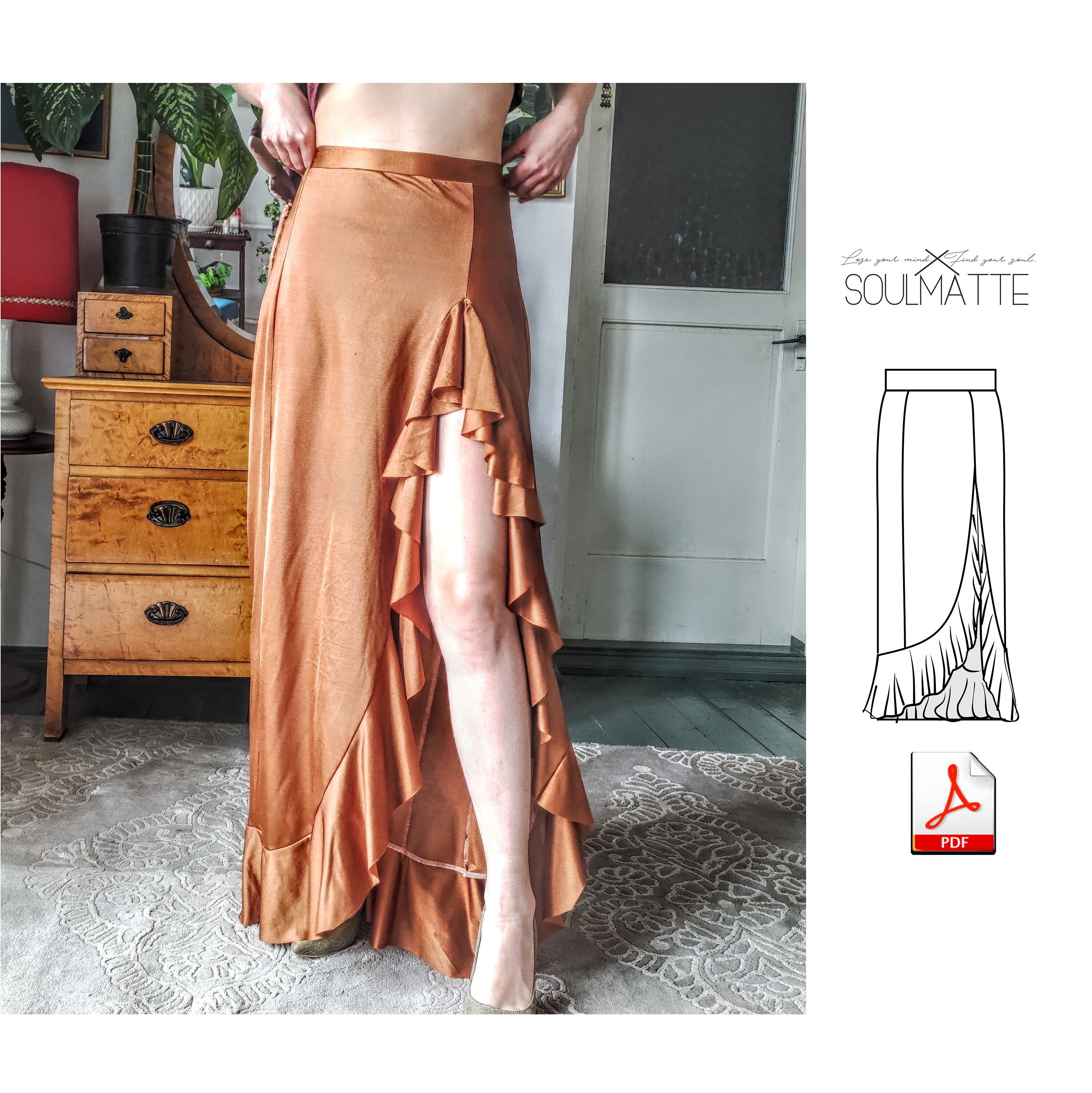 IThinksew Patterns And More PDF Skirt Printable Pattern