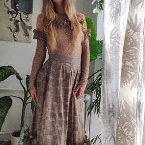 Gore Skirt With Ruffles Sewing Pattern With Video Tutorial Lessons ...