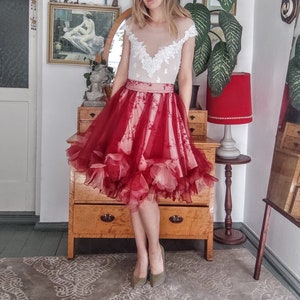 Digital Skirt Pattern, Wide Evening Skirt Pattern Sun Skirt Bellow the ...