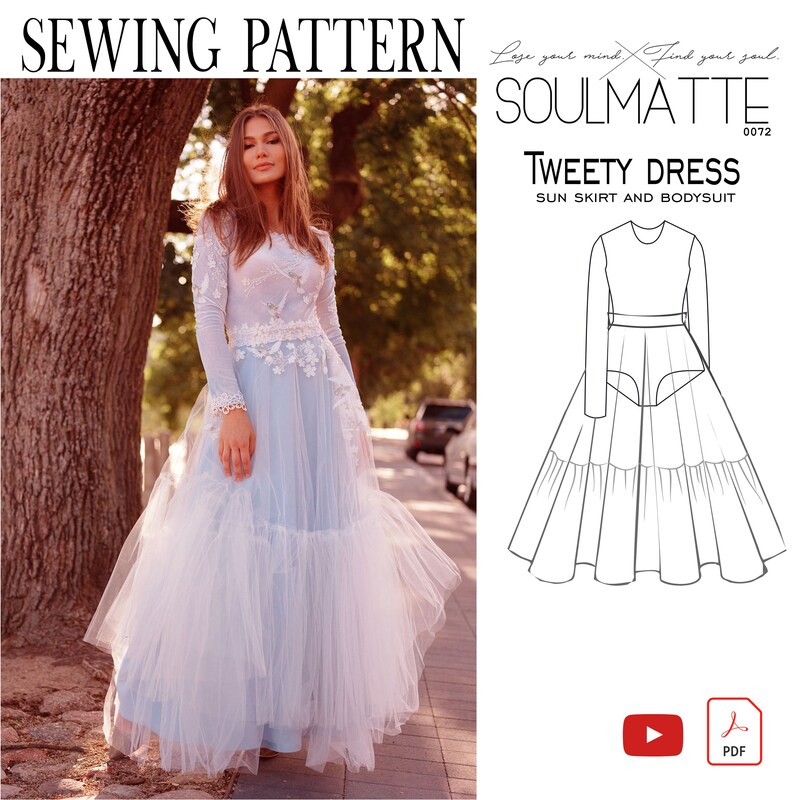 Modest Dress Pattern - Etsy