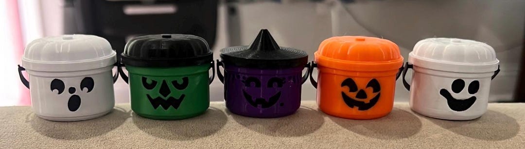 Nostalgic 80s 90s Mcdonalds Boo Buckets Mcbuckets Cute Desktop Toy - Etsy