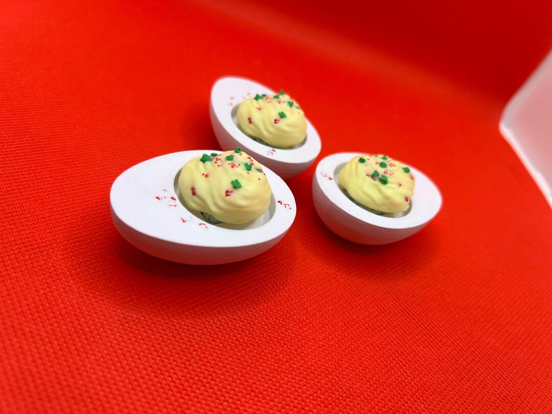 Deviled Egg 3d Printed Fidget Clicker - Etsy