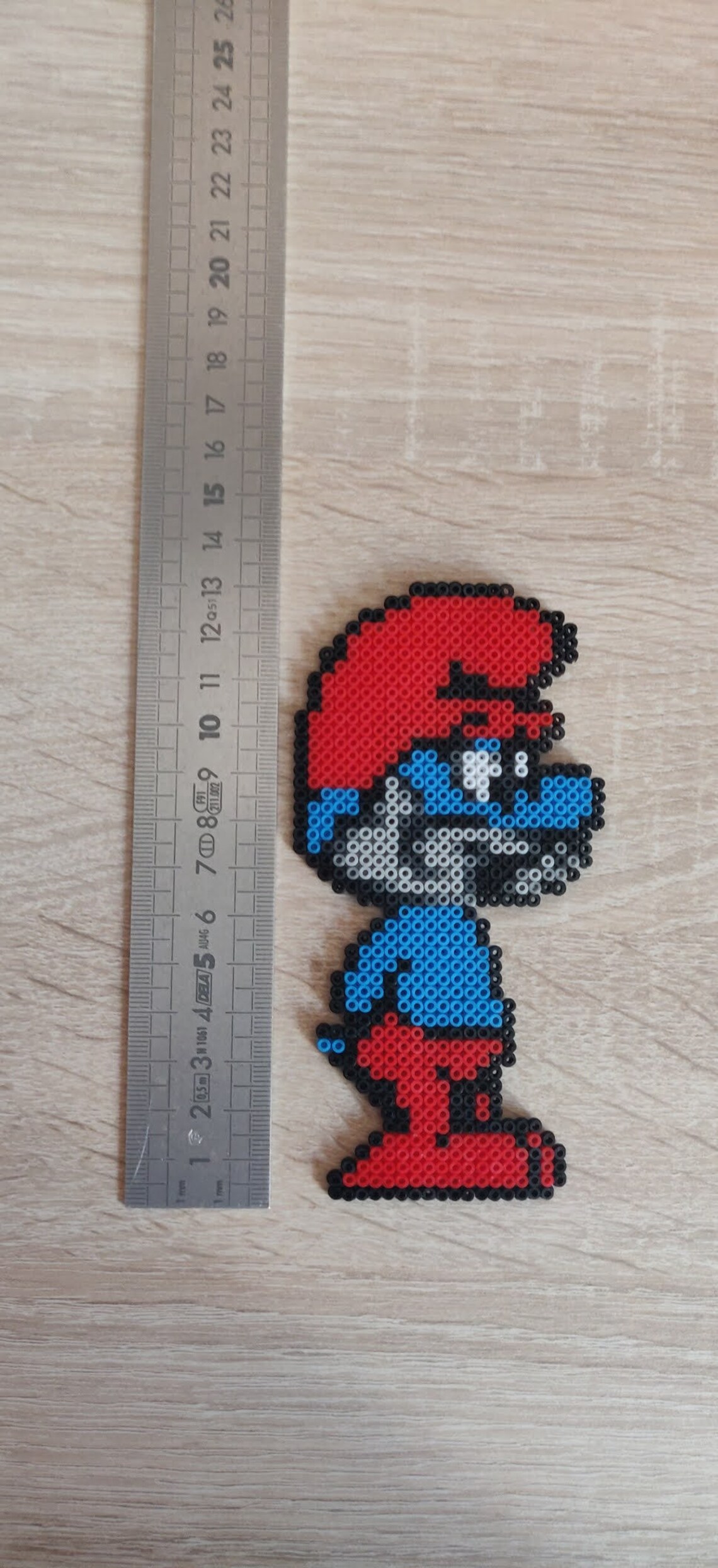 Papa Smurf Magnets Fridge Magnets Pixel Art Cartoon Decoration / Iron ...