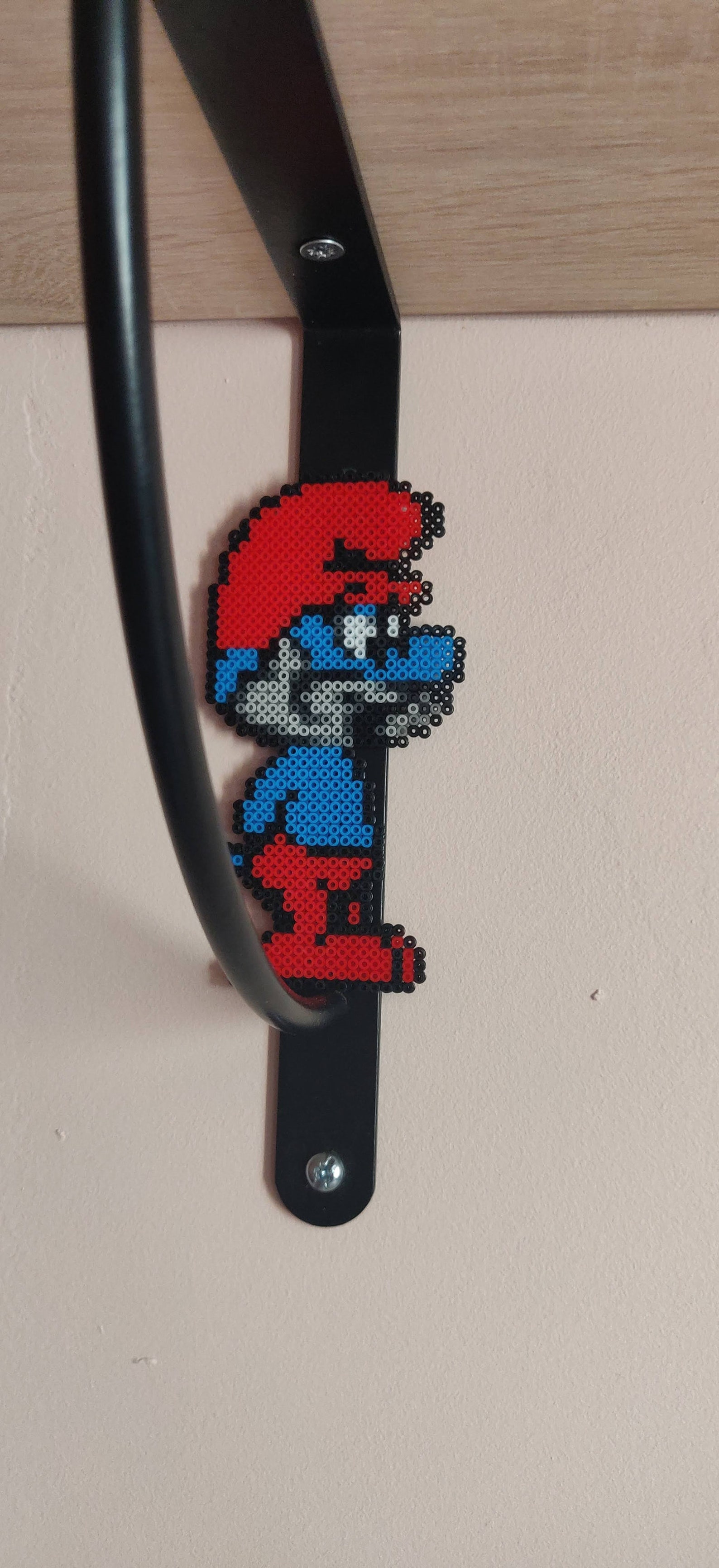 Papa Smurf Magnets Fridge Magnets Pixel Art Cartoon Decoration / Iron ...