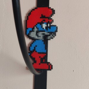 Papa Smurf Magnets Fridge Magnets Pixel Art Cartoon Decoration / Iron ...