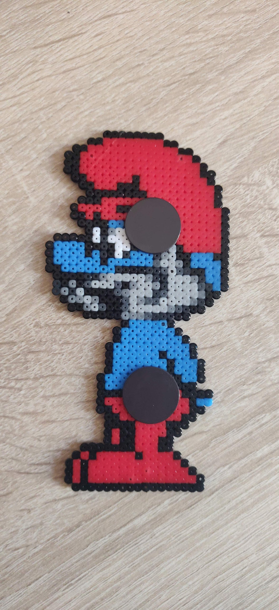 Papa Smurf Magnets Fridge Magnets Pixel Art Cartoon Decoration / Iron ...