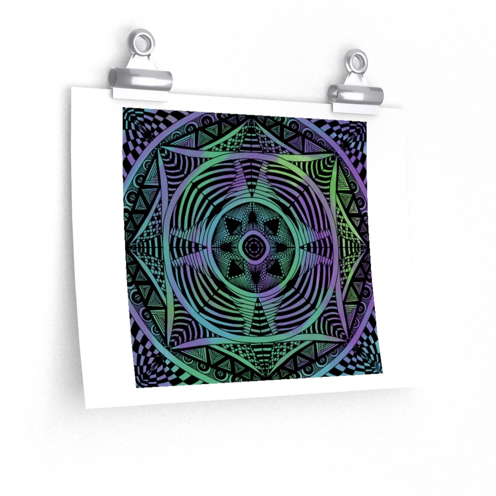 Mandala - Digital Print - 02 - Etsy
