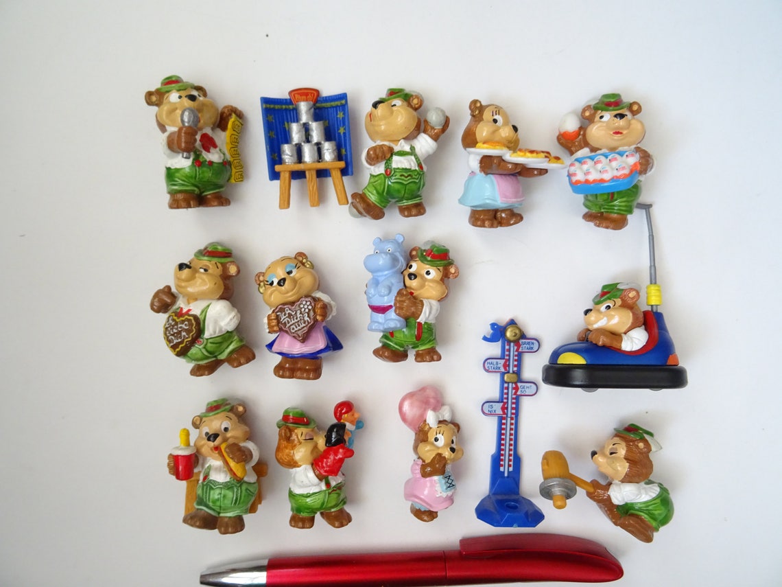 Kinder Surprise Complete Collectible 12 Figures Set 1996 Serie | Etsy