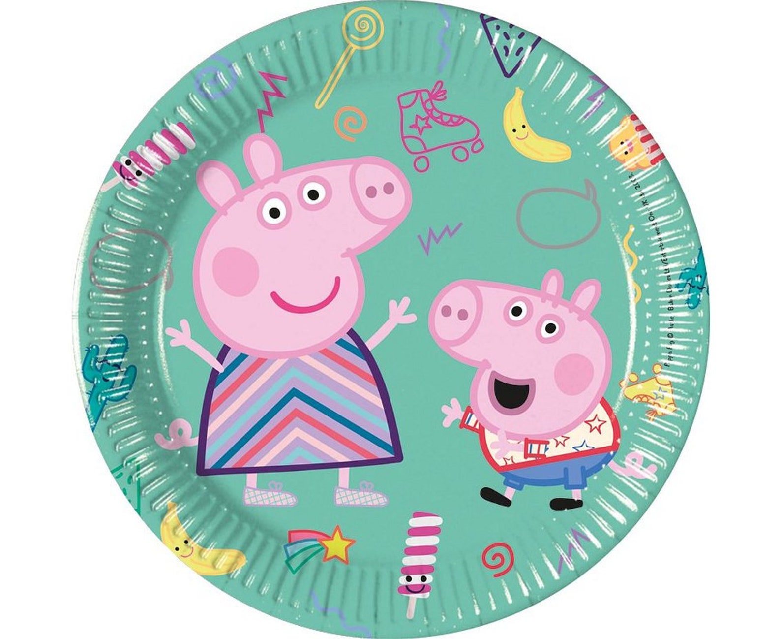 PEPPA PIG Party Supplies Tableware Decoration Plates Napkins - Etsy