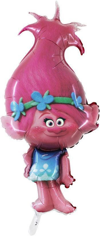 TROLLS POPPY Jumbo Big Giant BALLOON Foil 43 / 100 Cm - Etsy