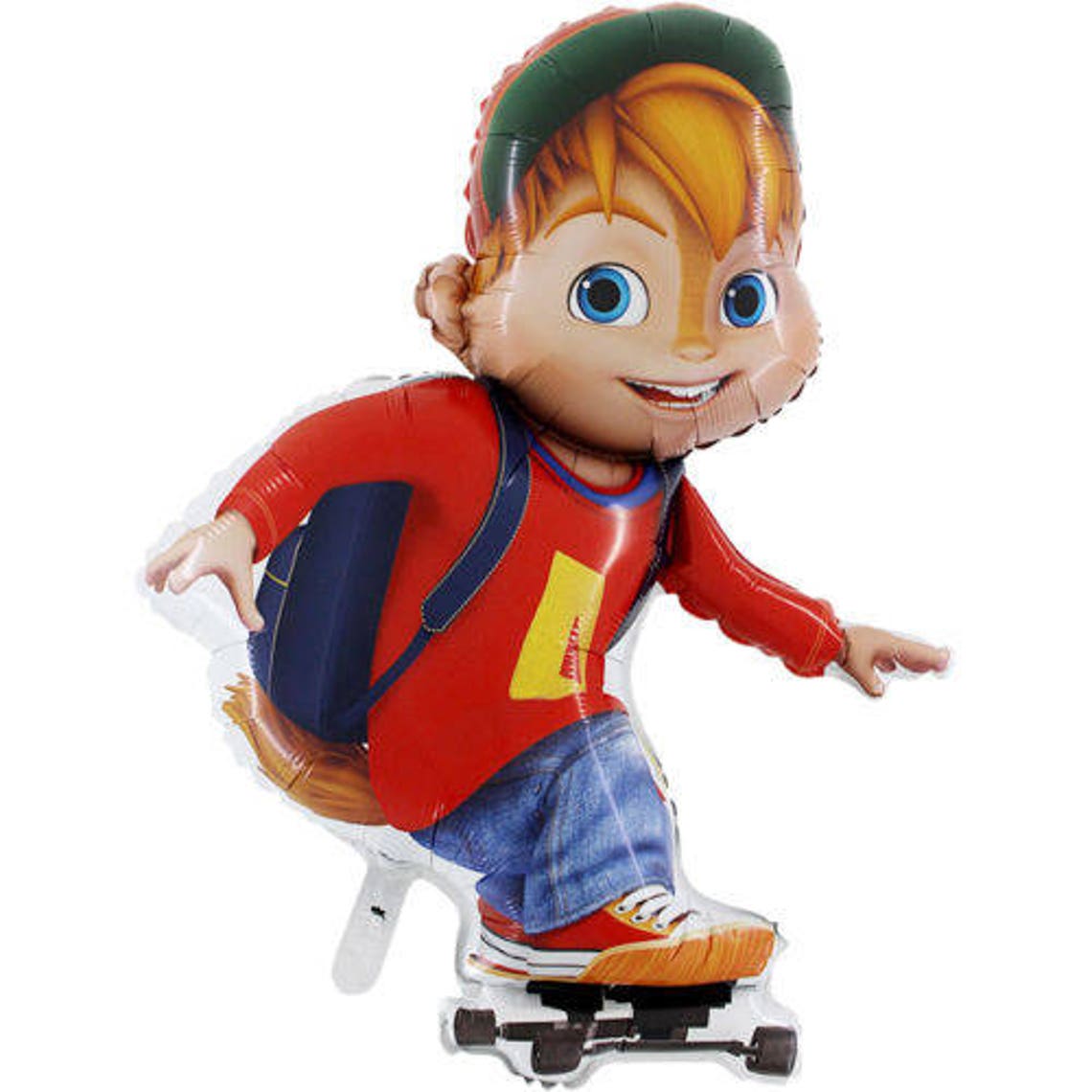 Big ALVIN and the Chipmunks 39" Jumbo Shape Foil Mylar Balloon Party ...