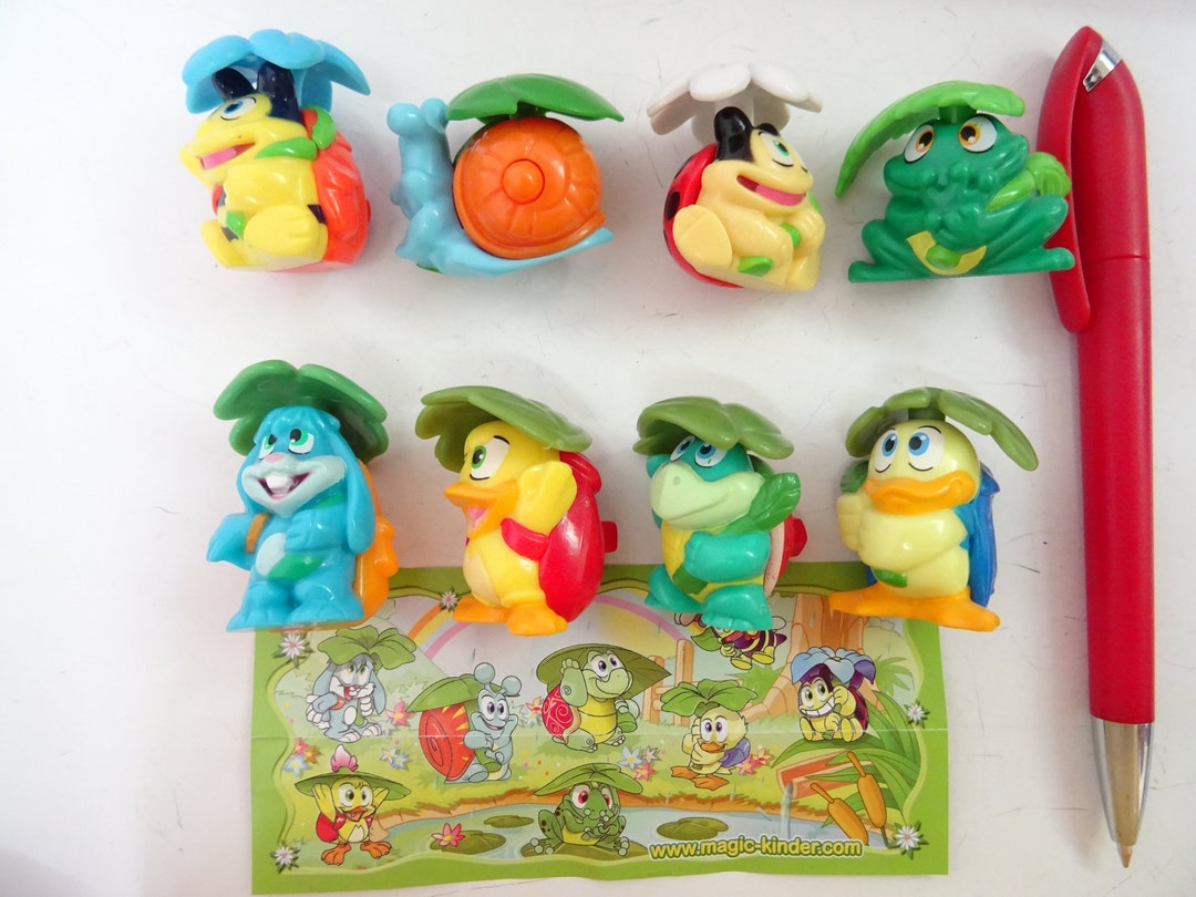 Complete Collectible 8 Figurines Set Sprinkle Animals - Etsy