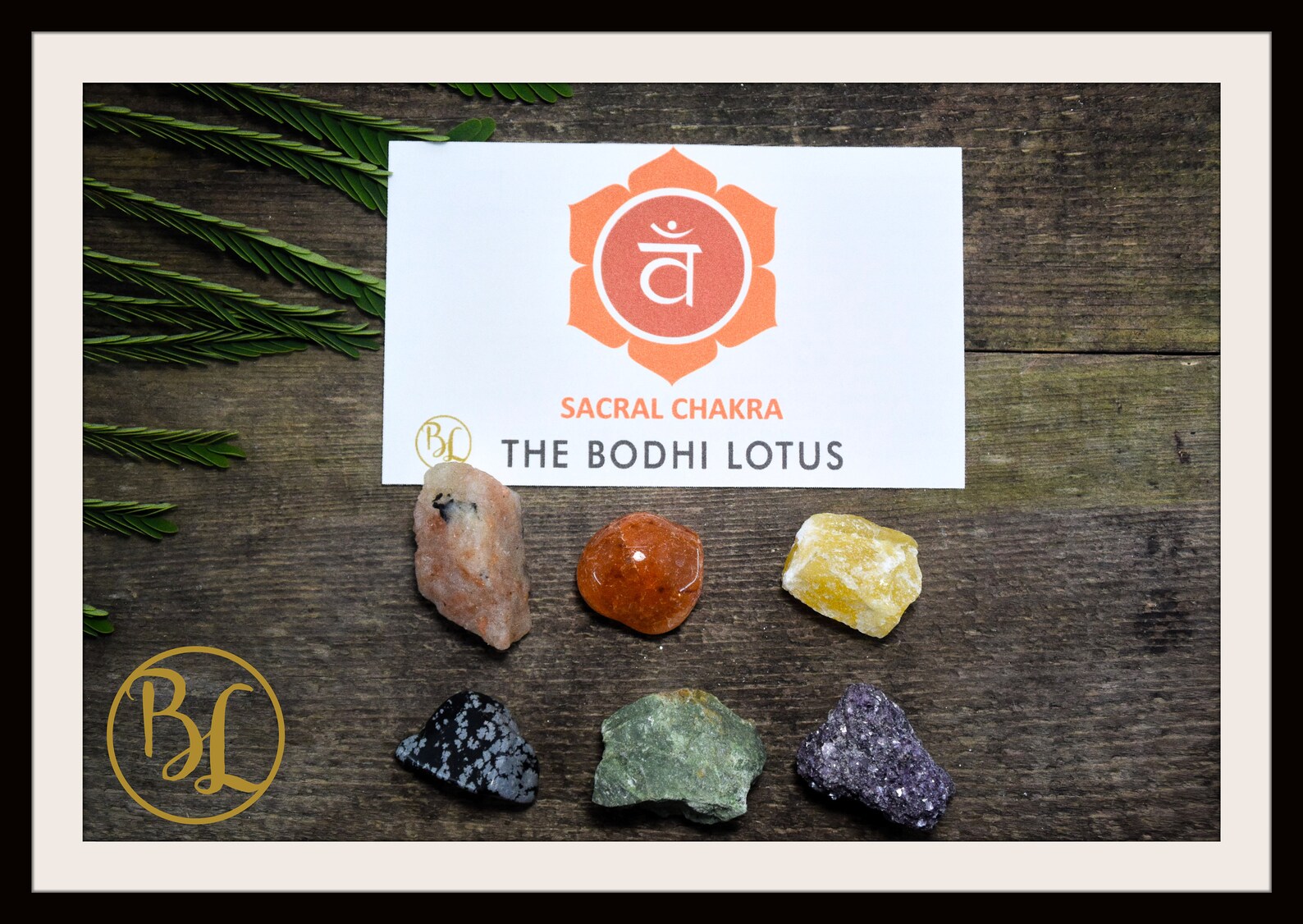 SACRAL CHAKRA Gemstone Kit 7 Healing Sacral Chakra Stones Set | Etsy