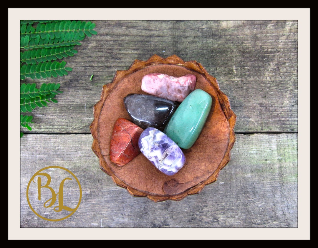 RELAXATION Gemstone Kit 5 Healing Relaxation Crystals Healing Crystals ...