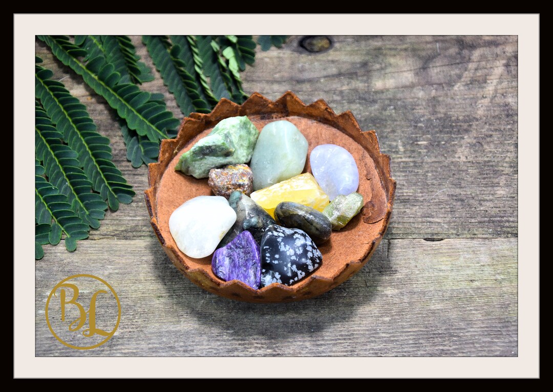 Healing Gemstone Set: 11-piece Crystal Intention Stones - Etsy