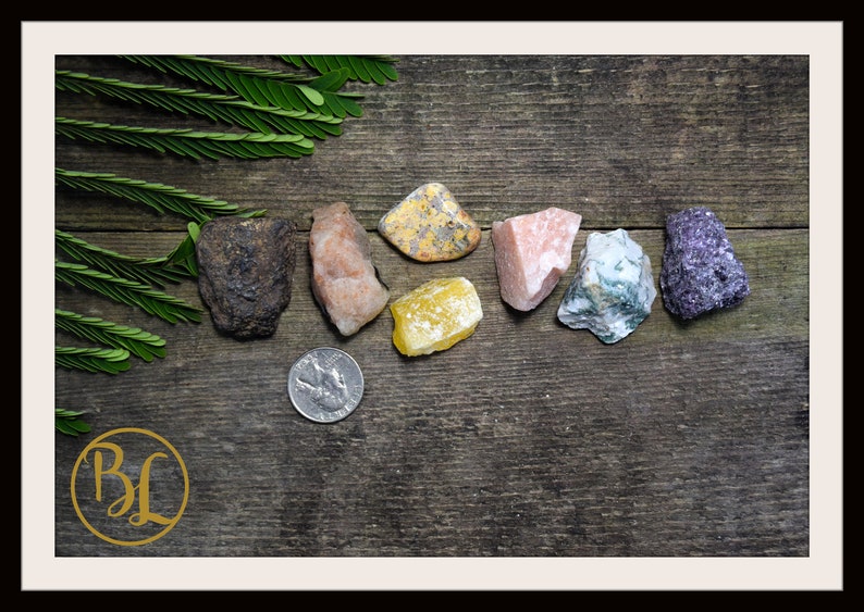 ROOT CHAKRA Gemstone Kit 7 Healing Base Chakra Gemstone Set - Etsy