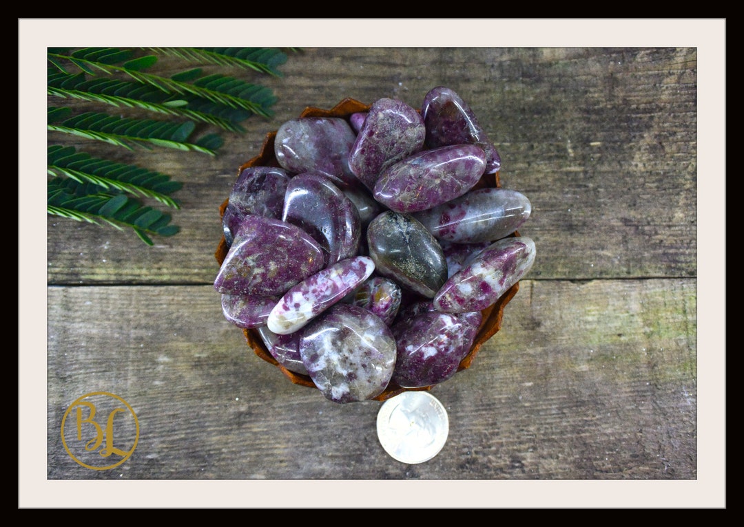 RUBY TOURMALINE Gemstone 3 Piece Set Healing Rubellite Crystal - Etsy ...