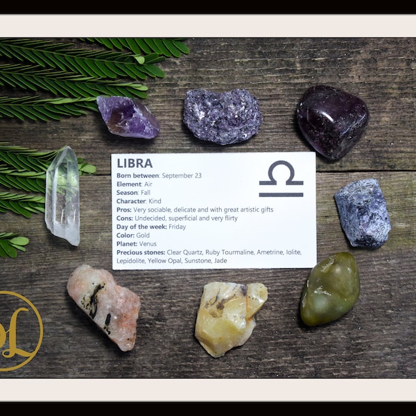 Libra Stones - Etsy