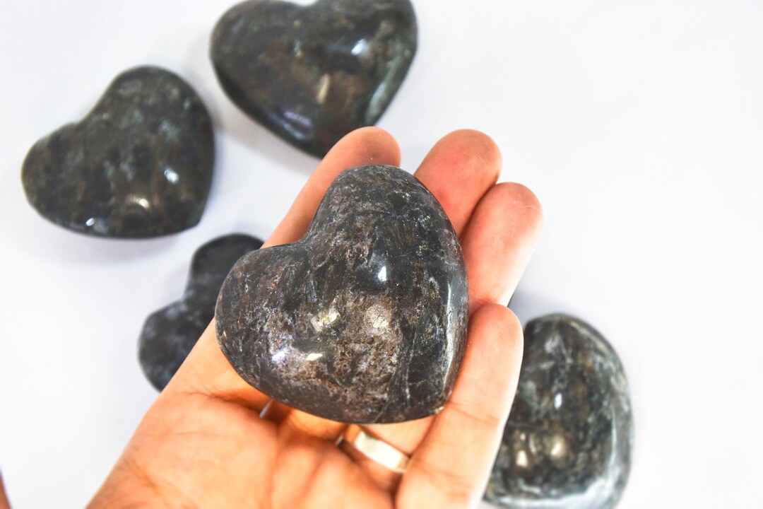 Embrace Transformation With Astrophyllite Heart: Illuminate Your True ...